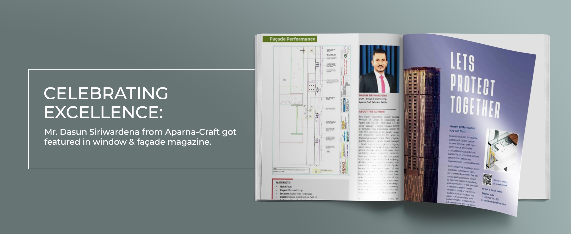 Media Coverage & Updates - Aparna Craft Exteriors Pvt Ltd